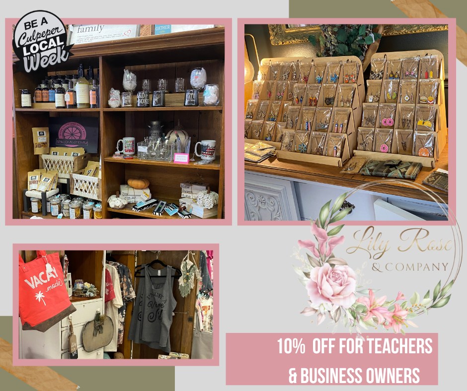 Lily Rose & Company - Be A Culpeper Local